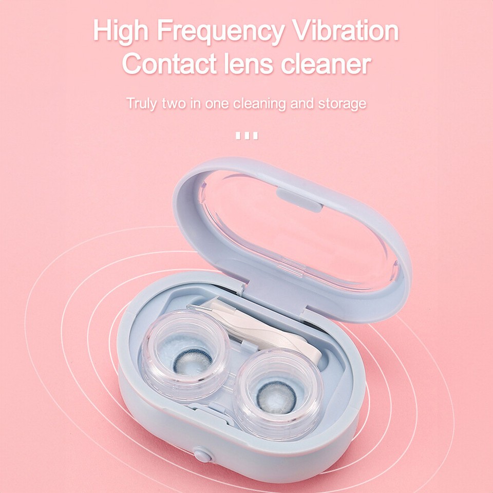 Contact Lens Washer Automatic Cleaner Portable Contact Lenses Cleaning ...