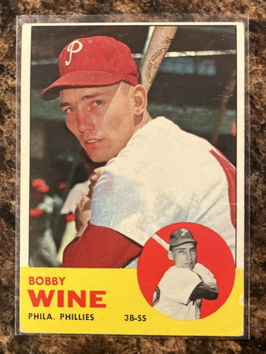 Bobby Wine 1963 Topps #71 EX | eBay
