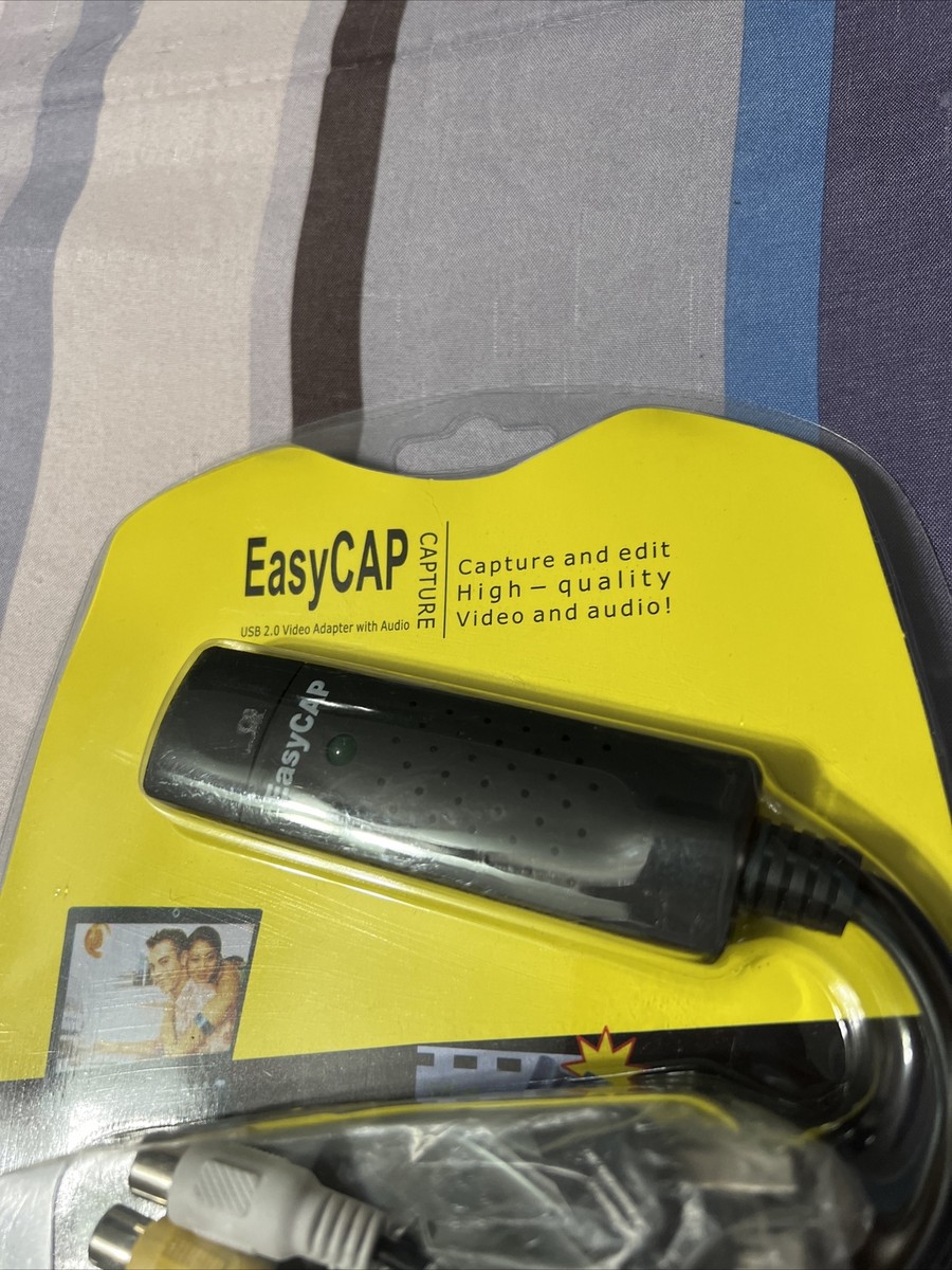 Easycap 4channel Usb Dvr Video Capture Dongle Black USB Easy CAP