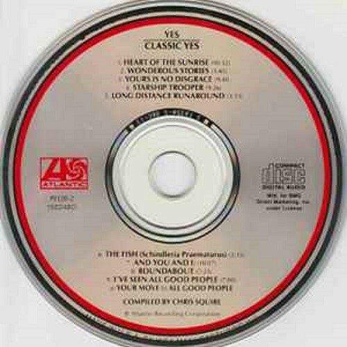 Yes. Classic Yes CD (Atlantic Records. 1981) | eBay