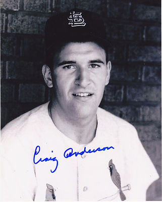 CRAIG ANDERSON ST. LOUIS CARDINALS ACTION SIGNED 8x10 | eBay