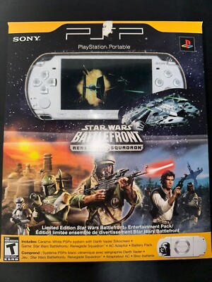 NEW Sony PSP 2000 Star Wars Battlefront Renegade Squadron Edition ...