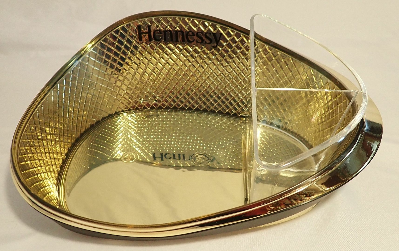 New HENNESSY Cognac Bar Caddy Tray Napkin Straw & Drink Stirrer Holder ...