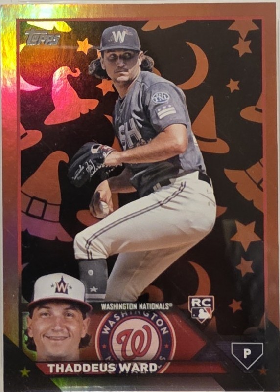 2023 Topps Update Series - Thad Ward #US111 Witch Hat Foil /5 (RC) for ...
