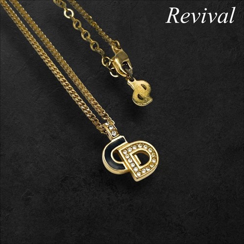 Dior Gold Chain Necklace Jewelry Accessory New | eBay