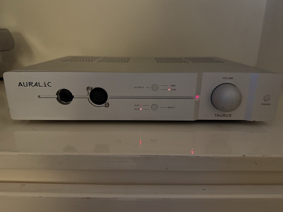 Auralic Taurus MKII class A MK2 4.5W Balanced Headphone Pre Preamp ...