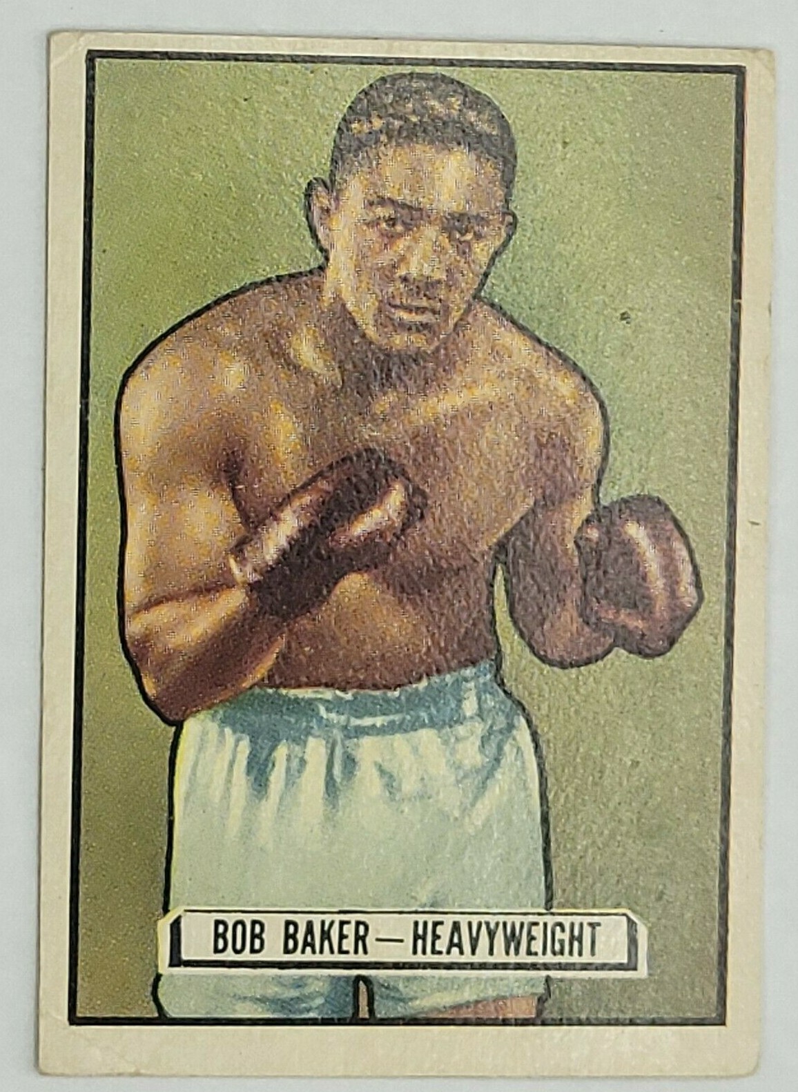 1951 Topps Ringside Boxing #25 BOB BAKER Heavyweight (B) | eBay