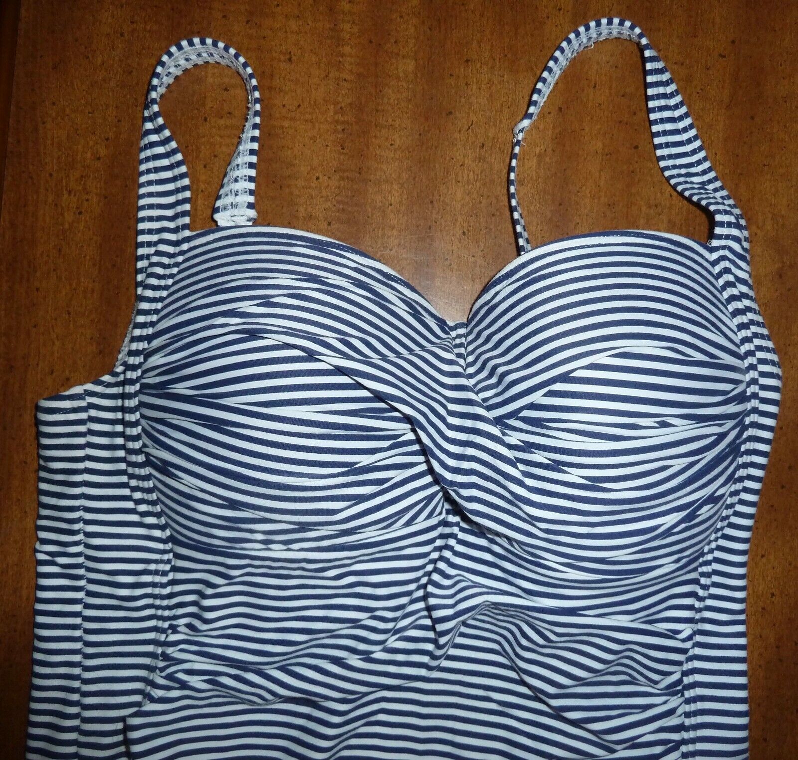 NIPTUCK *NAUTICAL STRIPE* CONTROL-LINED CONTOUR BRA 1-PC SWIMSUIT ...