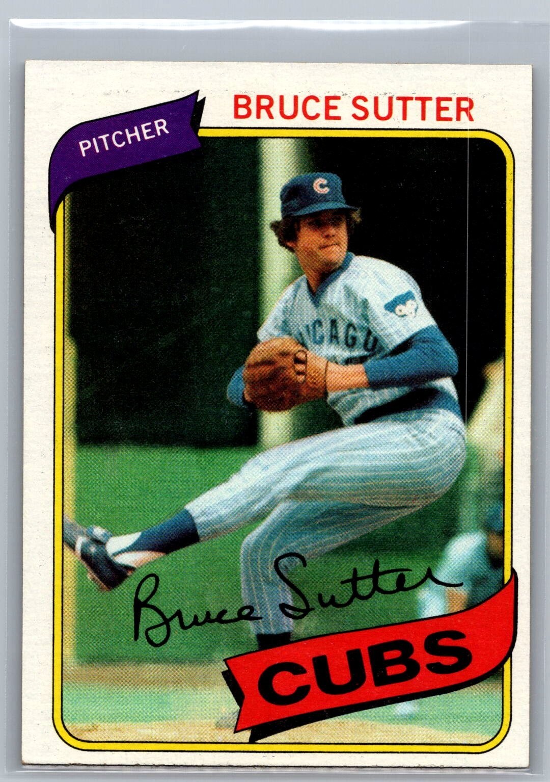 1980 Topps Bruce Sutter #17 Chicago Cubs - NICE CARD! 👀 | eBay