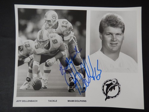 Jeff Dellenbach Autographed 8" X 10" Photograph (#4) | eBay