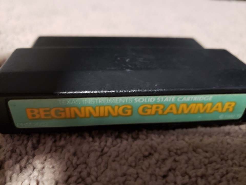 TI-99 Texas Instruments Game Lot Clean Tested & Working Pick Your Favs ...