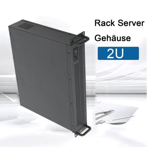 2U Network Server Rack Cabinet Chassis Rackmount Computer Case ...