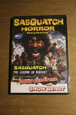 Sasquatch Horror Triple Feature, DVD, Factory sealed | eBay