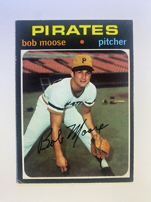 1971 Topps Baseball Bob Moose Pittsburgh Pirates Card #690 | eBay