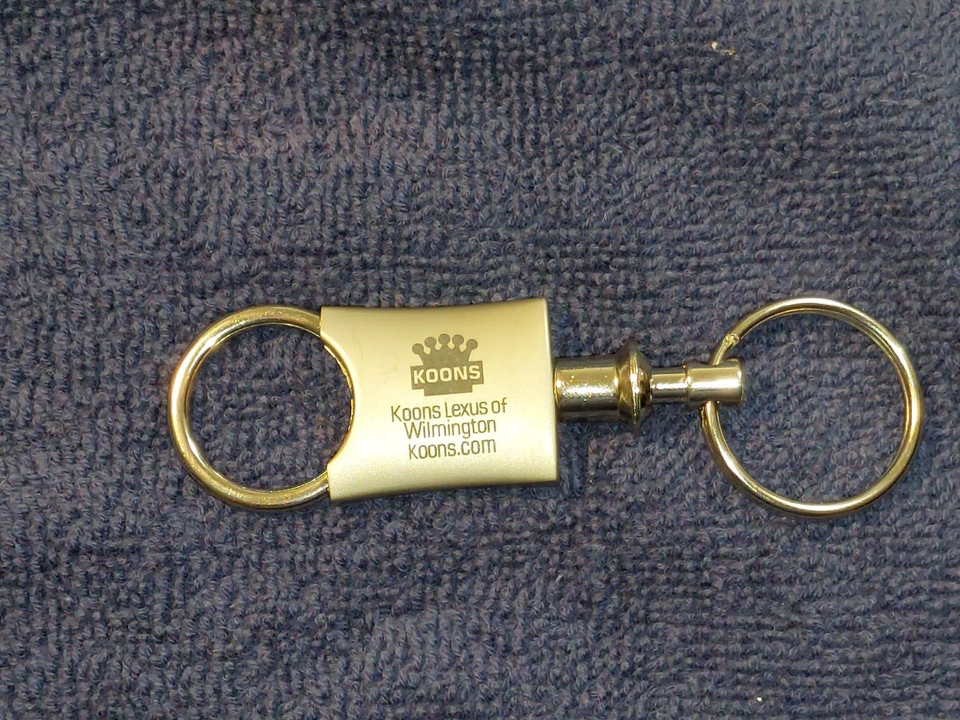 Vintage Lexus Pull A Part Valet Key Chain Keyring Scottsdale Chrome ...