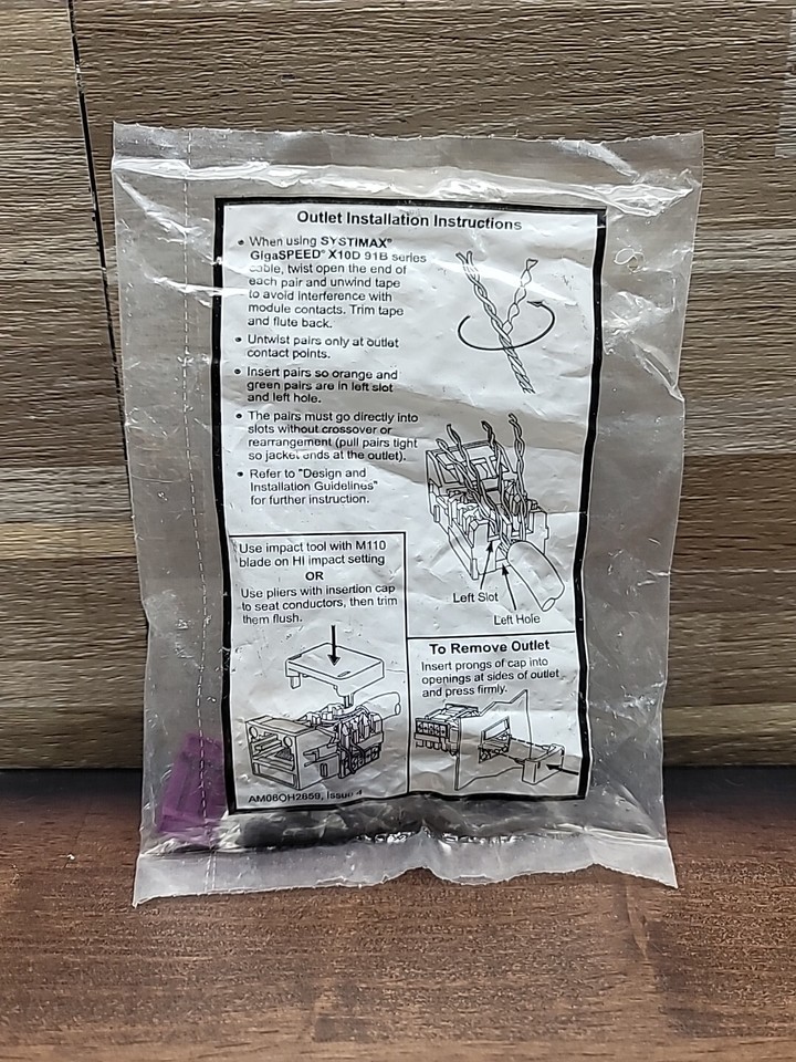 Commscope MGS600-361 Ethernet Jack - VIOLET (760092460) | eBay