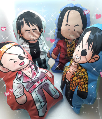 Yakuza Kiryu Kazuma Goro Majima Daigo Nishiki Akiyama Stuffed Pillows ...