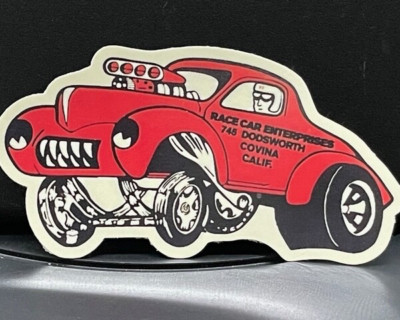 VRHTF NHRA SUPER COOL RACE CAR ENTERPRISES WILLYS 3" X 6" STICKER | eBay
