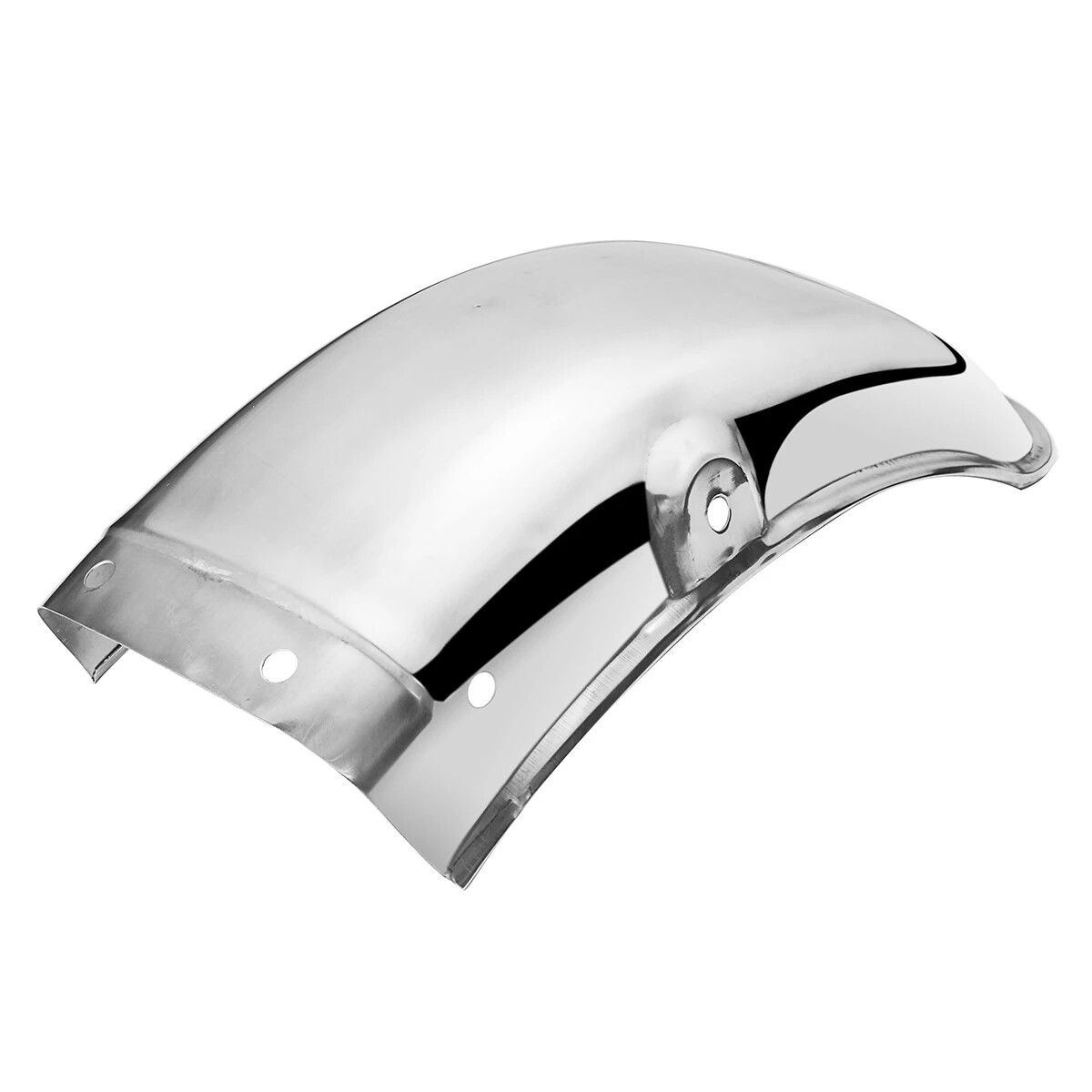 Motorcycle Rear Fender Mudguard Silver Unviersal For Honda Yamaha ...