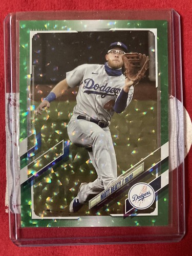 2021 Topps Update Matt Beaty #249 /499 Green Foil US294 mint Dodgers | eBay