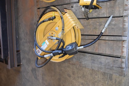 Graco 237022 Oil Hose Reel w Samson Gun | eBay