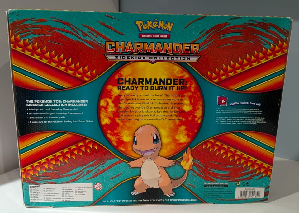 Pokemon Charmander Sidekick Collection Box.~ Brand New Factory Sealed ...