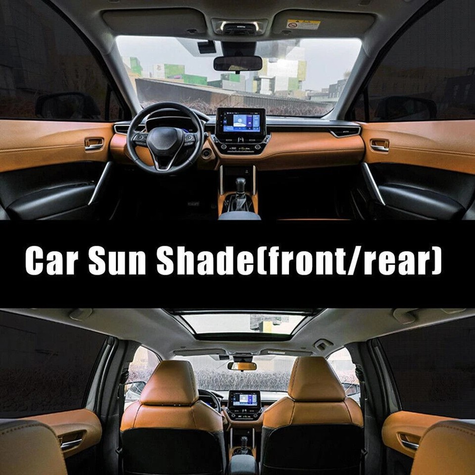 4Pcs Car Sun Shade Side Window Curtain Visor Mesh Cover UV Protection ...