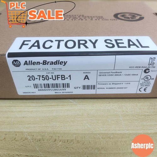 New Sealed AB 20-750-UFB-1 Universal Feedback Encoder Option Module US ...