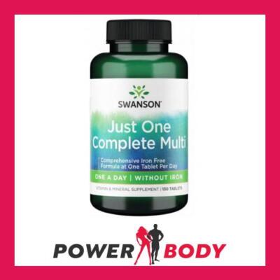 Swanson - Just One Complete Multi without Iron - 130 tablets | eBay UK