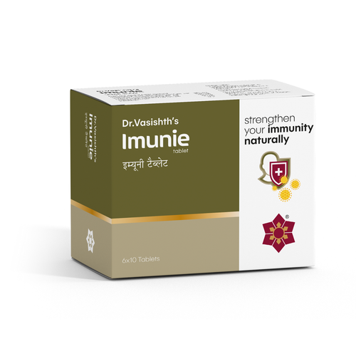 Comprimé ayurvédique IMUNIE 60 du Dr Vasishth (immunité renforcée ...