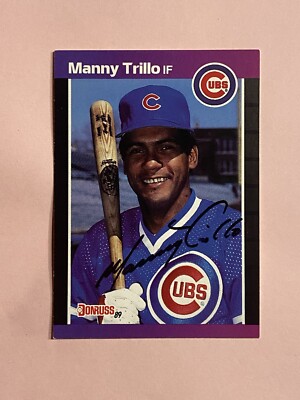 Manny Trillo 1989 Donruss IP Auto Autograph | eBay