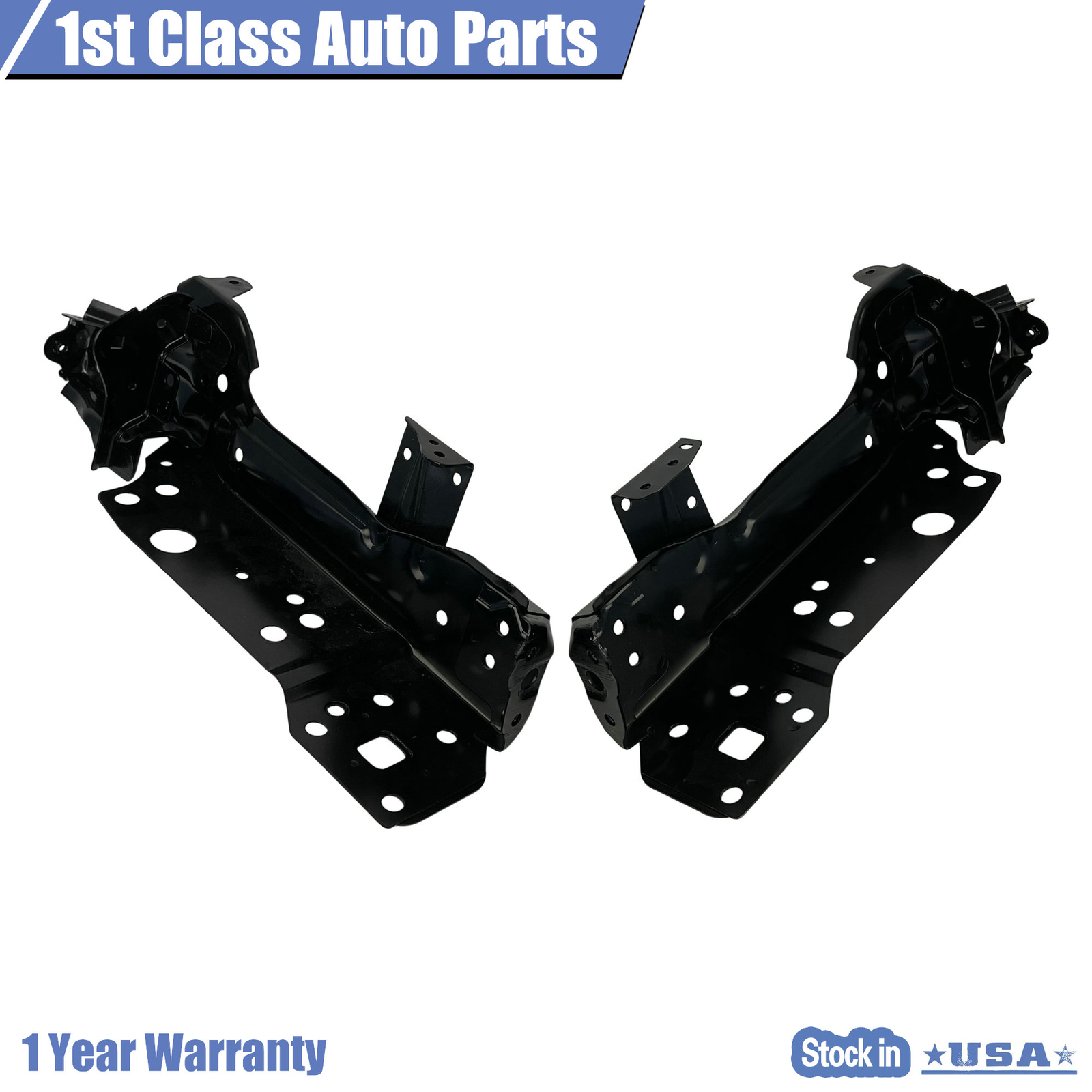 Fits 2016-2021 Toyota Prius Radiator Support Set of 2 Driver and ...