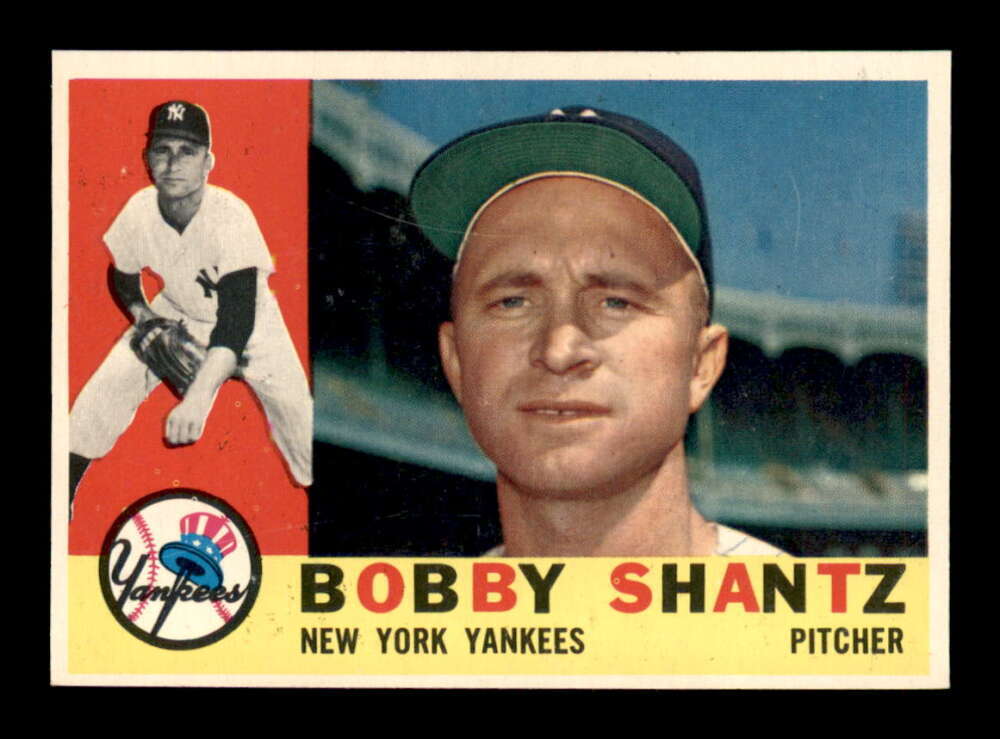 1960 Topps #315 Bobby Shantz EXMT+ X3026391 | eBay
