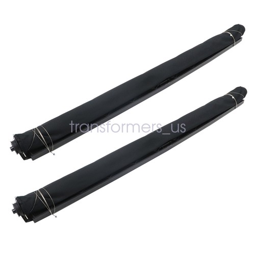 Fit BMW Mini 2014-2019 Black Sunroof Shade Roll-up Cover 54109451245 2X ...