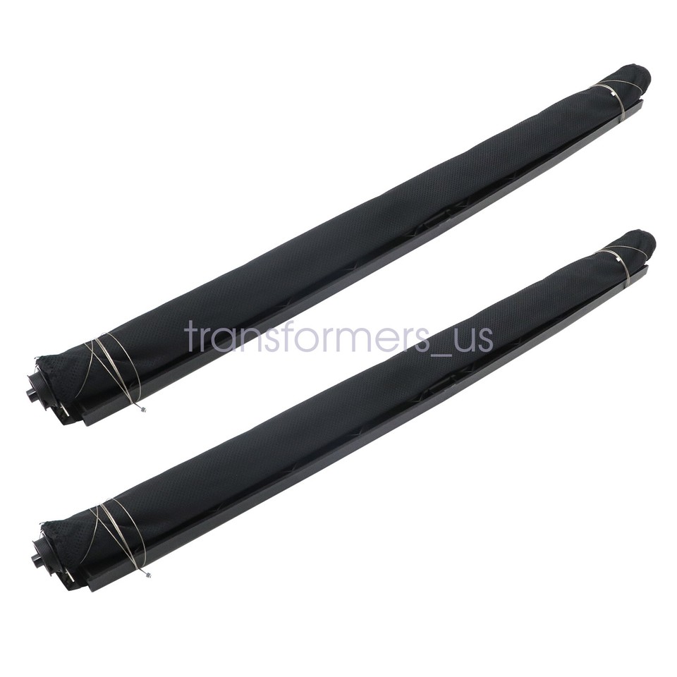 Fit BMW Mini 2014-2019 Black Sunroof Shade Roll-up Cover 54109451245 2X ...