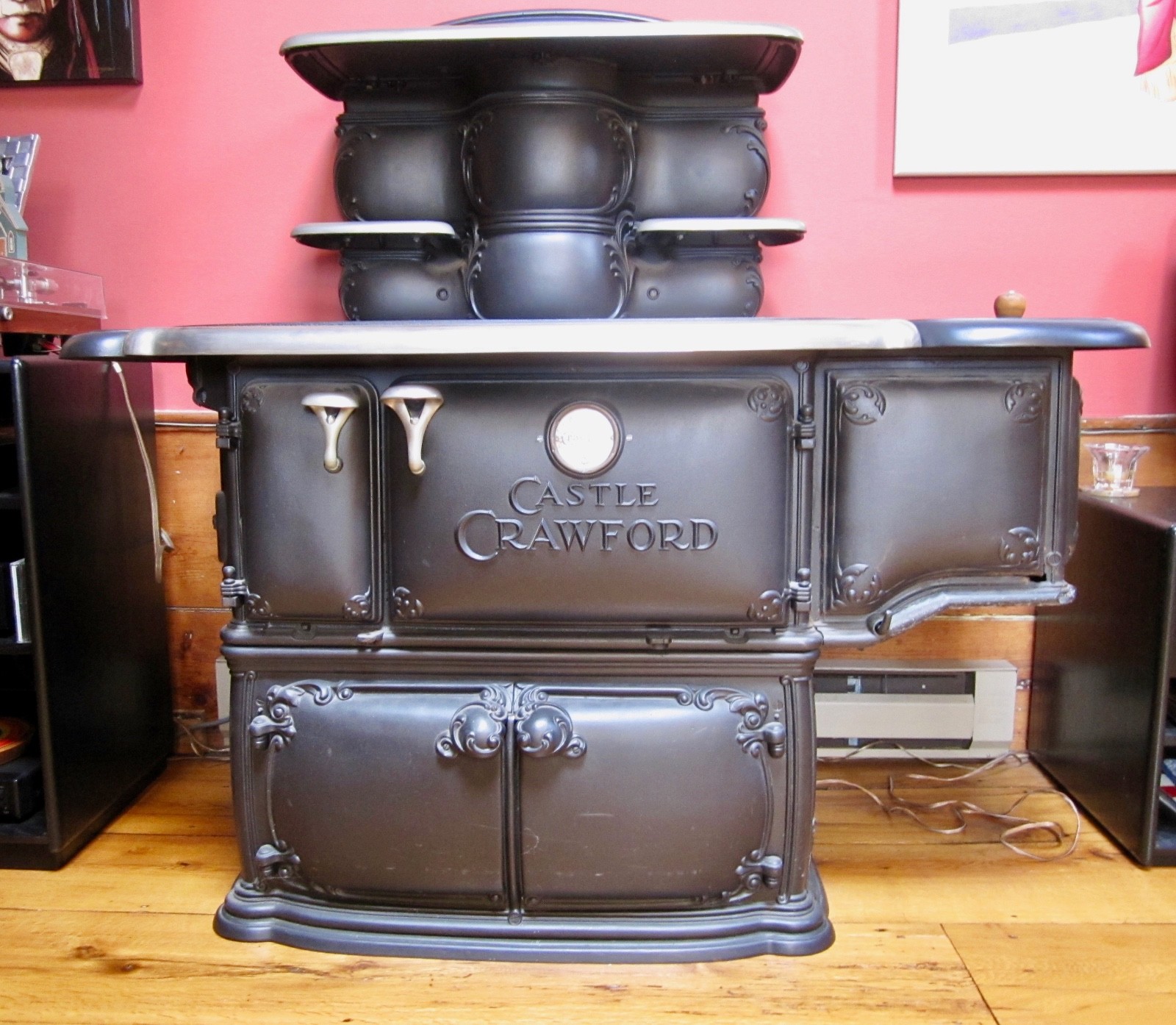 Rare, Antique CASTLE CRAWFORD Stove | eBay