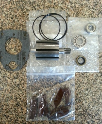SNAP ON MG725 & MG725A ROTOR, VANES, SHAFT SEAL, O'RINGS, GASKET, ROTOR ...