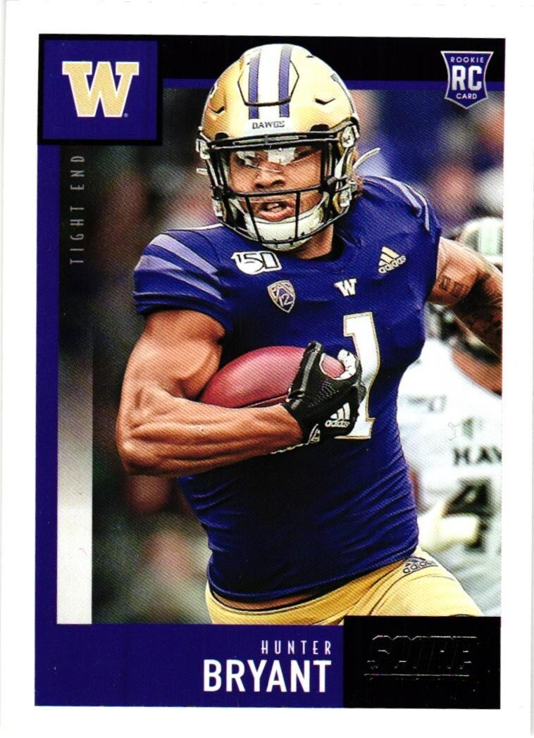 2020 PANINI SCORE HUNTER BRYANT RC ROOKIE #406 CARD $0.99 VALUE BOX | eBay