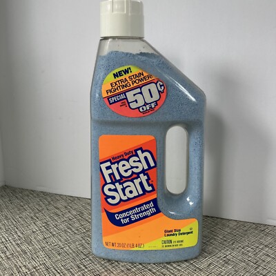Fresh Start Concentrated Laundry Detergent Powder 1980 Prop ...