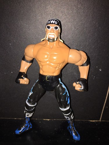 Hulk Hogan 1999 Toy Biz WCW NWO HollywoodSmash N Slam Wrestling Figure ...
