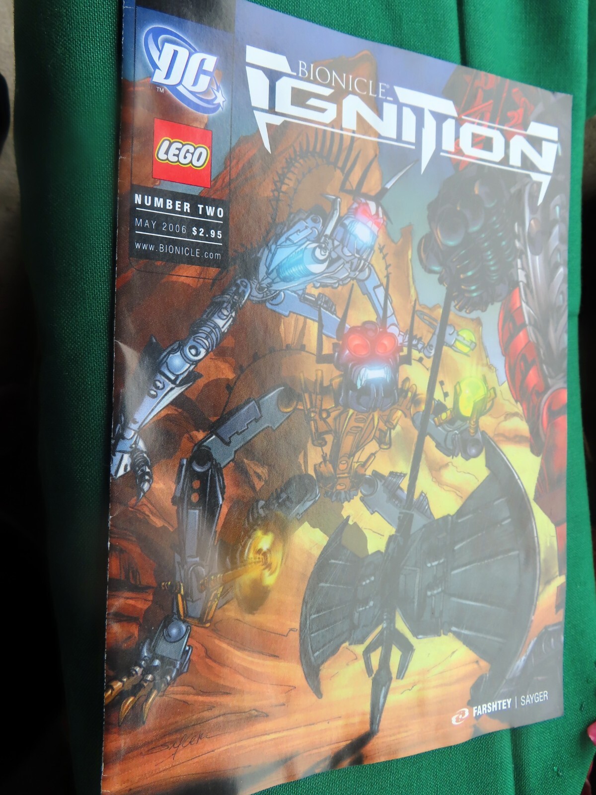 Lego Bionicle Ignition Comic Book No 2 May 2006 | eBay