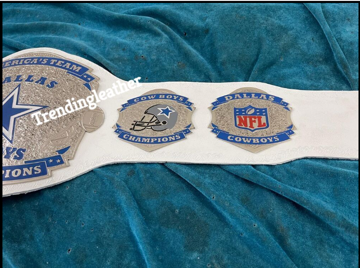 American Dallas cowboy world championships belts adult size 2mm zinc | eBay