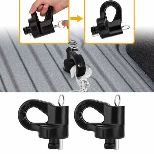Puck System Gooseneck Safety Chain Anchors For F250/ F350/ F450 Super ...