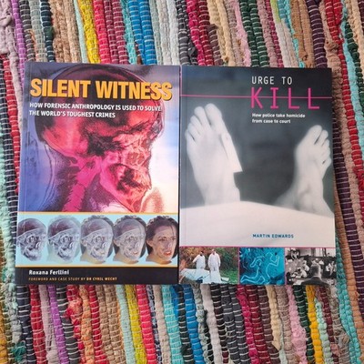 2 x BOOKS / Martin Edwards - URGE TO KILL & Roxana Ferllini -SILENT ...