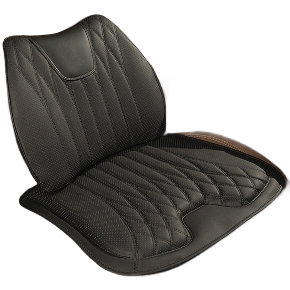 Car Seat Cushion Memory Foam Pad Silicone Anti-slip Particles For Most ...