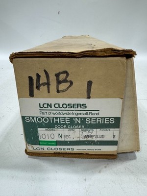 NOS LCN Closers 4010 N Reg Door Smoothee N Series Right Hand Aluminum ...