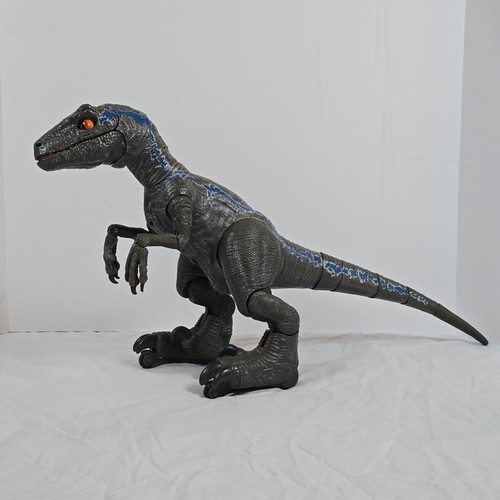 Jurassic World Alpha Training Blue Velociraptor No Remote No Charger ...
