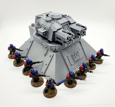 3d Printed SciFi Terrain XL Vulcan Gun Turret Perfect For Tabletop ...