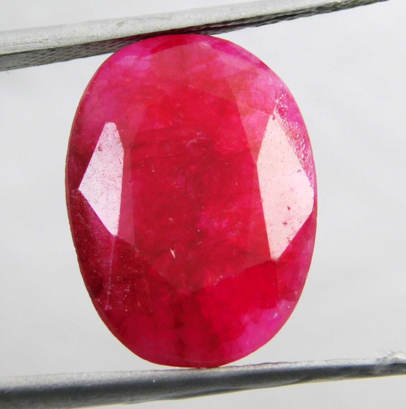 Natural 13.85 Ct Gemstone Red Ruby Mozambique Oval Shape Certified | eBay