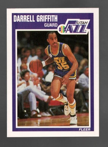 1989-90 Fleer Darrell Griffith Utah Jazz #153 Near Mint or Better | eBay